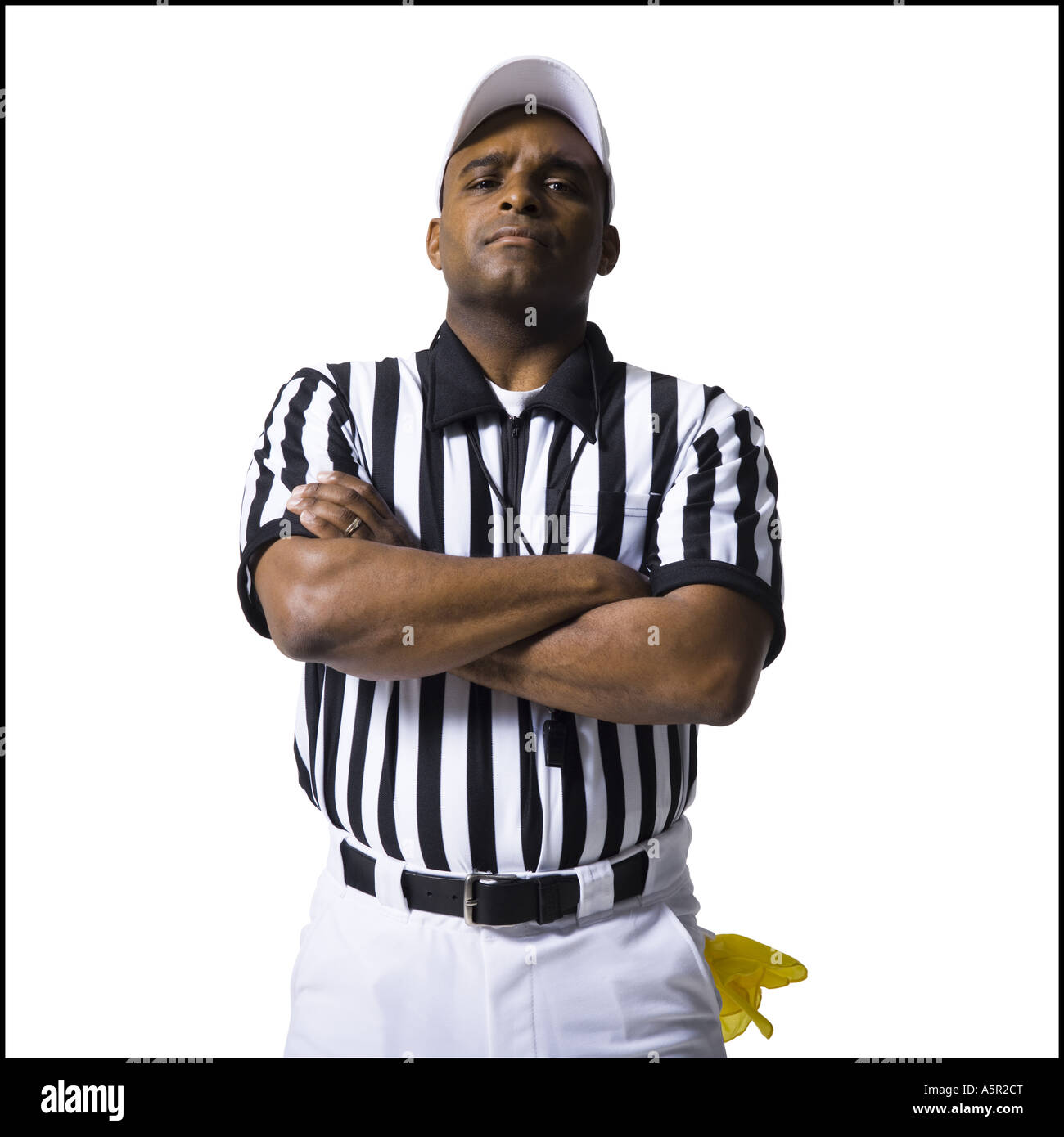 Referee football model hi-res stock photography and images - Alamy