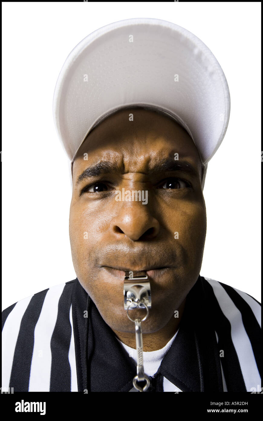 Referee football model hi-res stock photography and images - Alamy