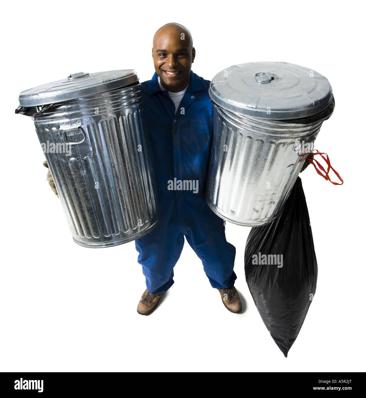 Trashman Cut Out Stock Images & Pictures - Alamy