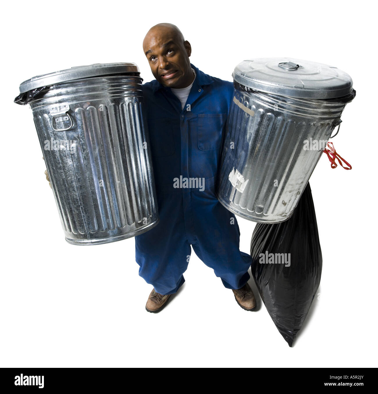Trashman Cut Out Stock Images & Pictures - Alamy
