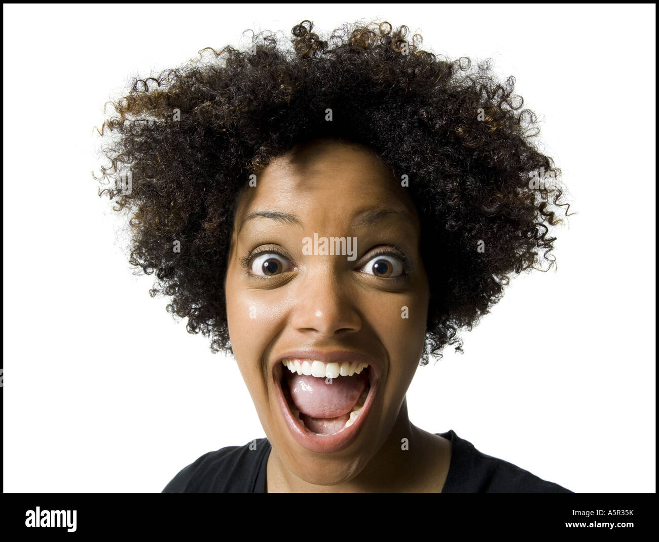 Big mouth close up shouting hi-res stock photography and images - Alamy