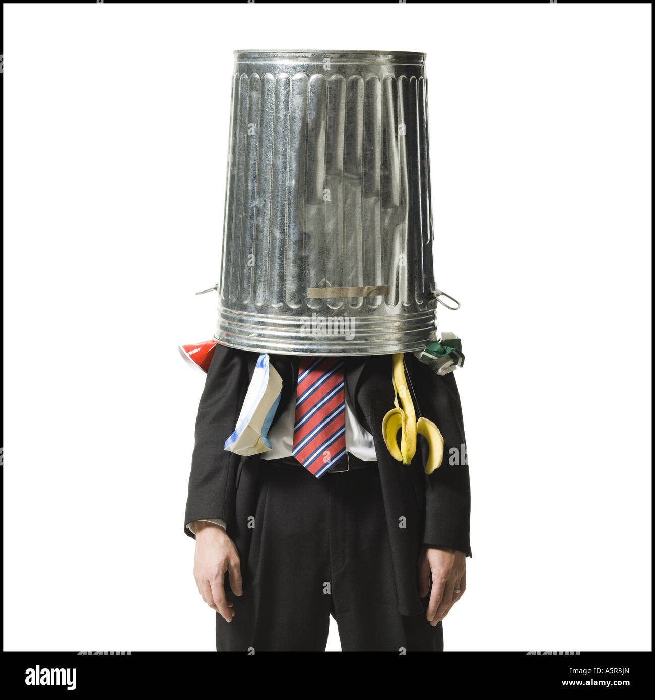 Trash pollution one only person hi-res stock photography and images - Alamy