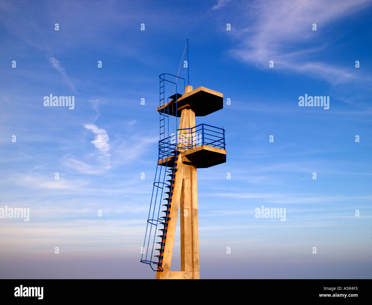 Lifeguard Lookout Post Stock Photo - Alamy