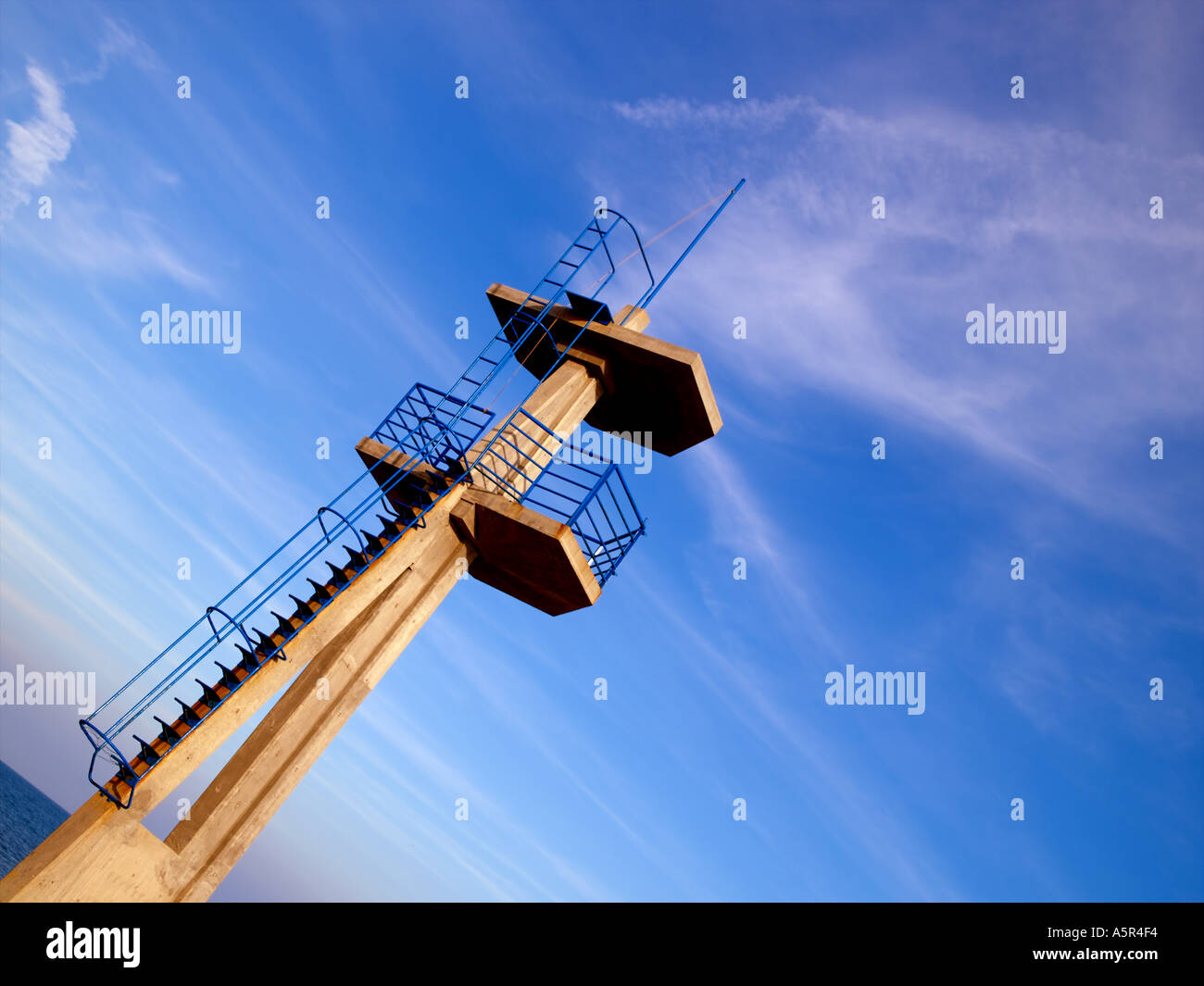 Lifeguard Lookout Post Stock Photo - Alamy