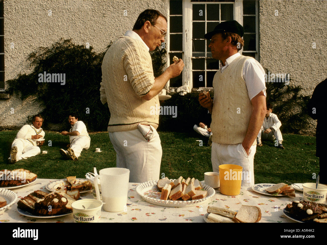 Cricket tea eating hi-res stock photography and images - Alamy