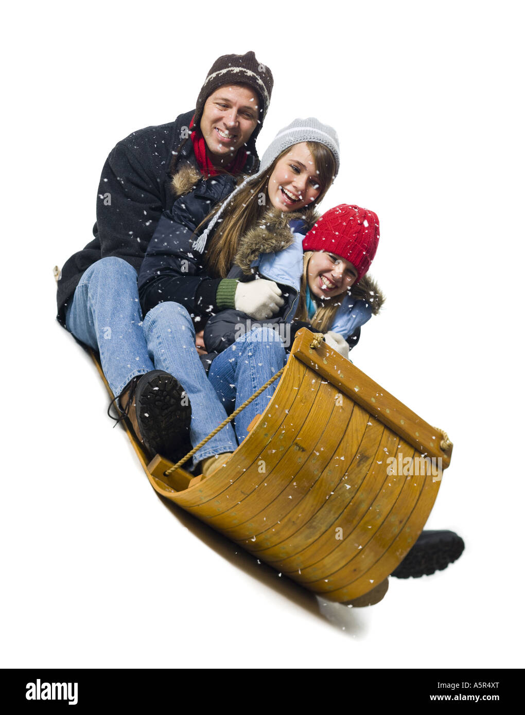 Toboggan slide Cut Out Stock Images & Pictures - Alamy