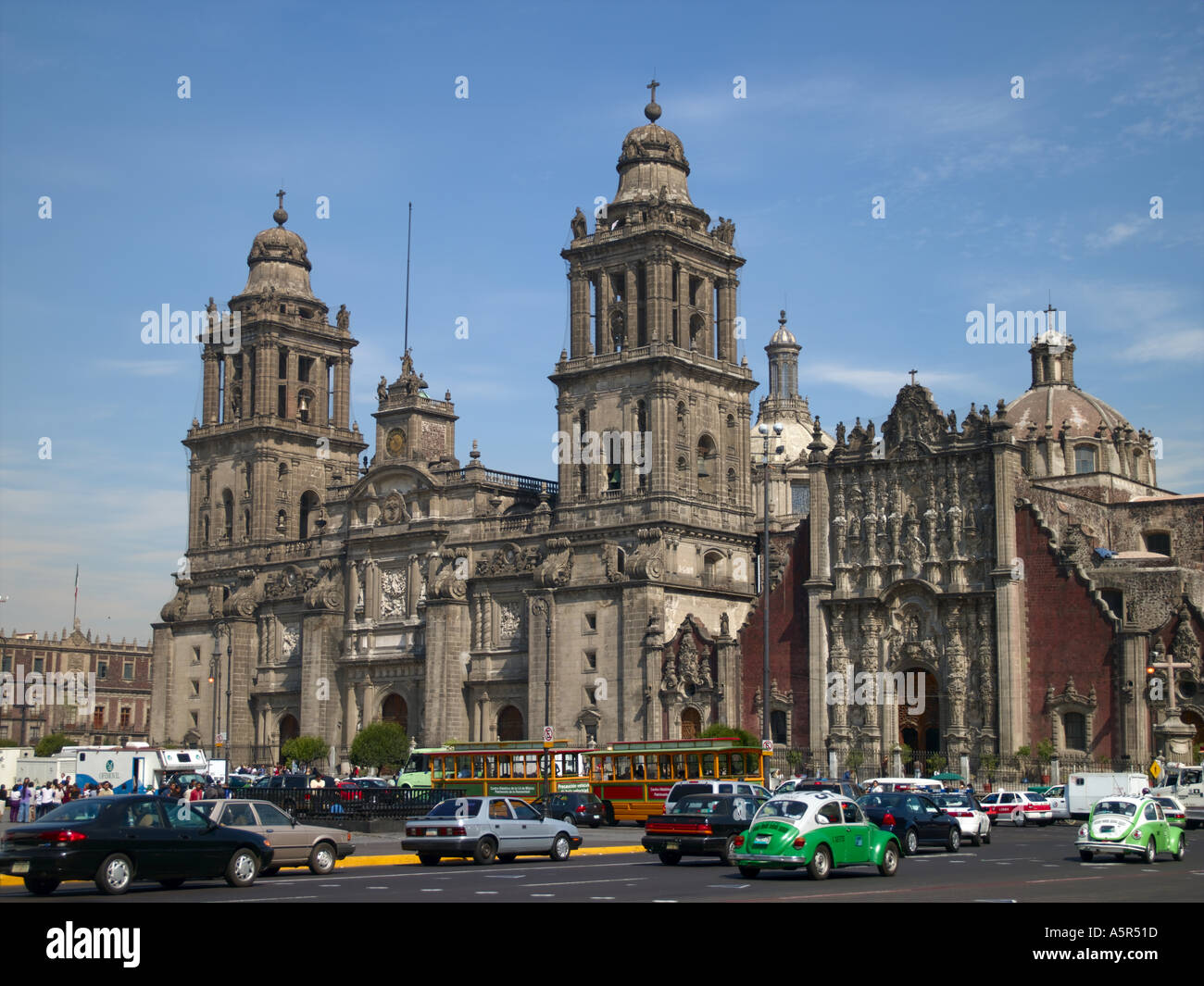 Zocalo District, Cathedral Stock Photo - Alamy