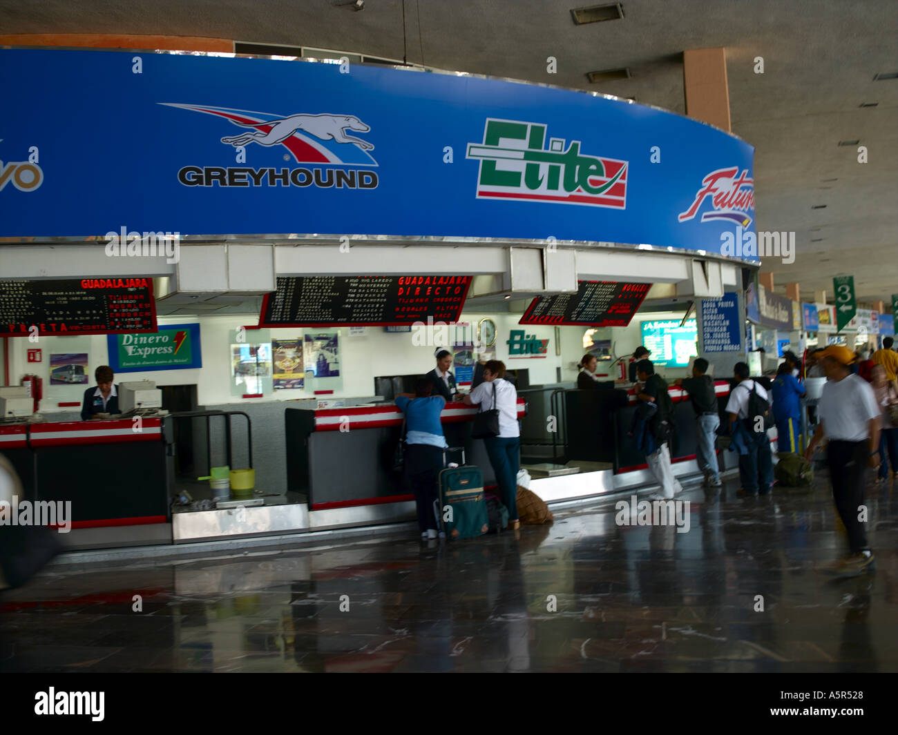 Mexico City, Main Bus/Coach Station Stock Photo - Alamy