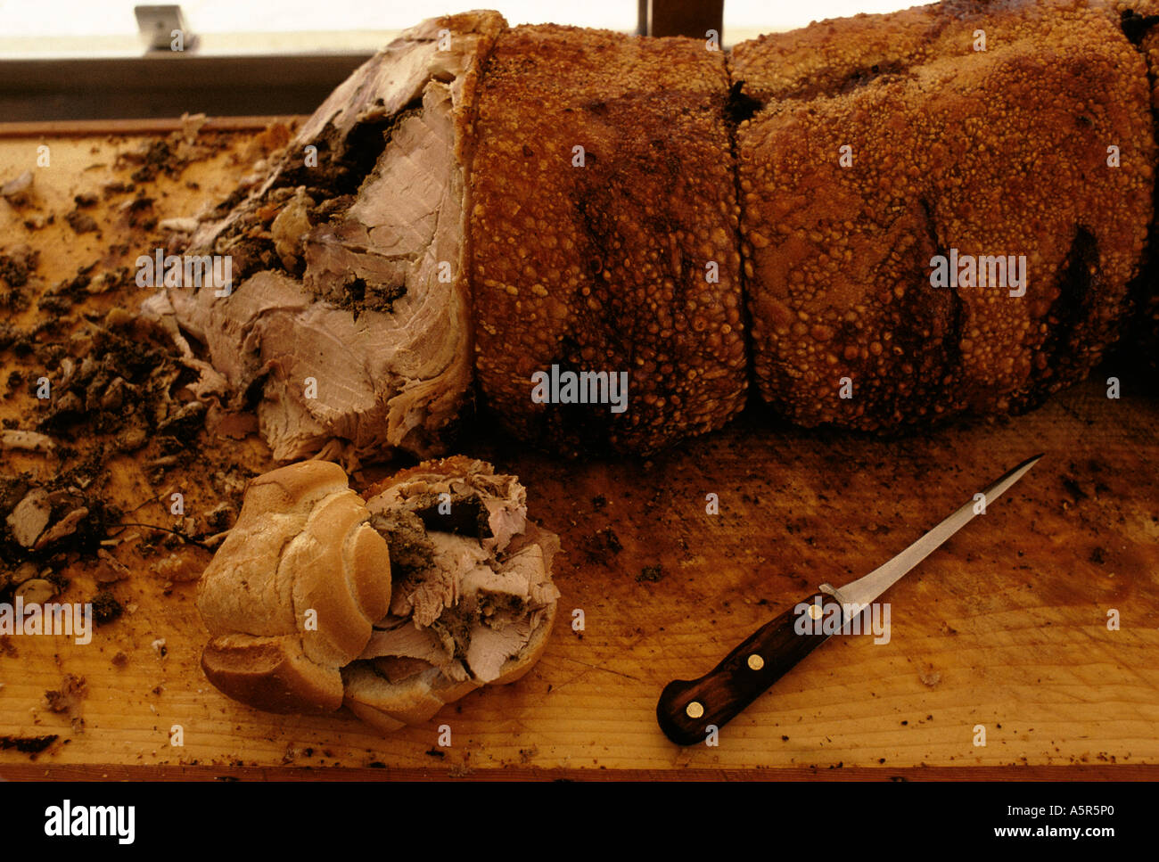 Porchetta tuscany hi-res stock photography and images - Alamy