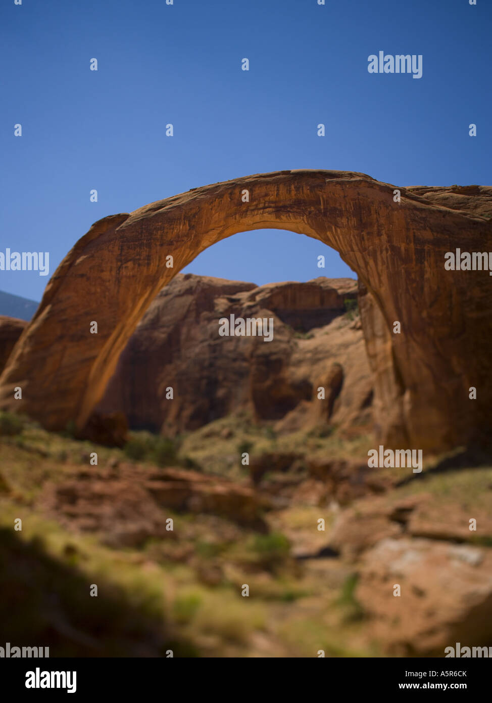 Natural arch on a landscape Stock Photo - Alamy