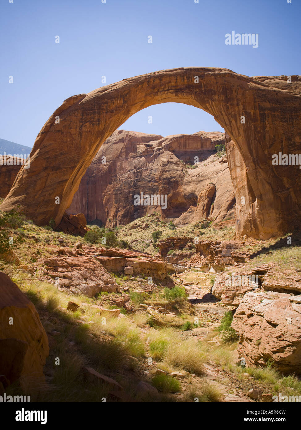 Natural arch on a landscape Stock Photo - Alamy