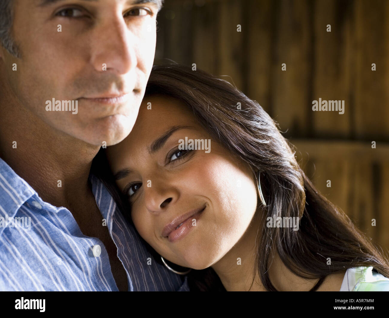 Portrait of a man and a woman Stock Photo - Alamy
