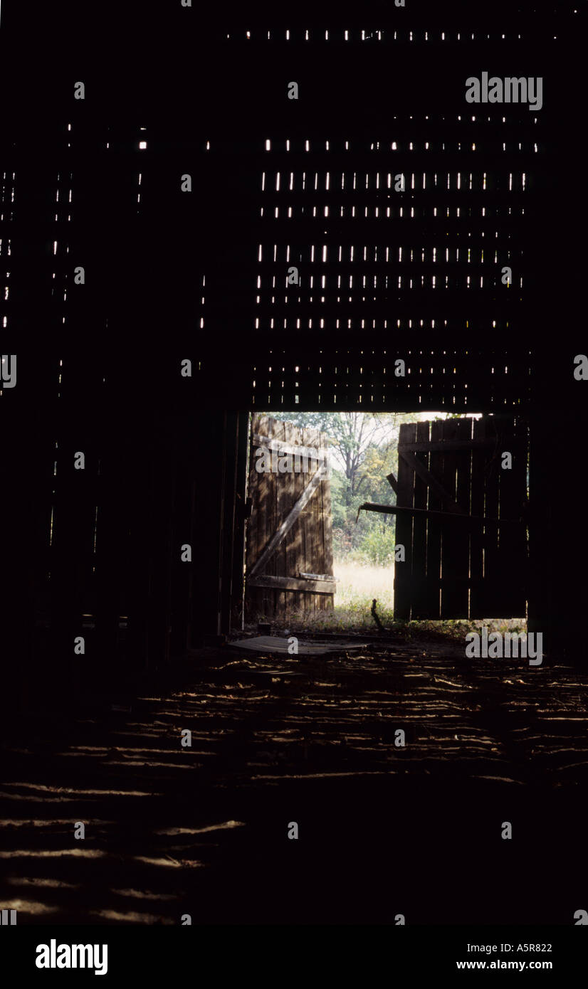 Open Barn Doors Stock Photo - Alamy