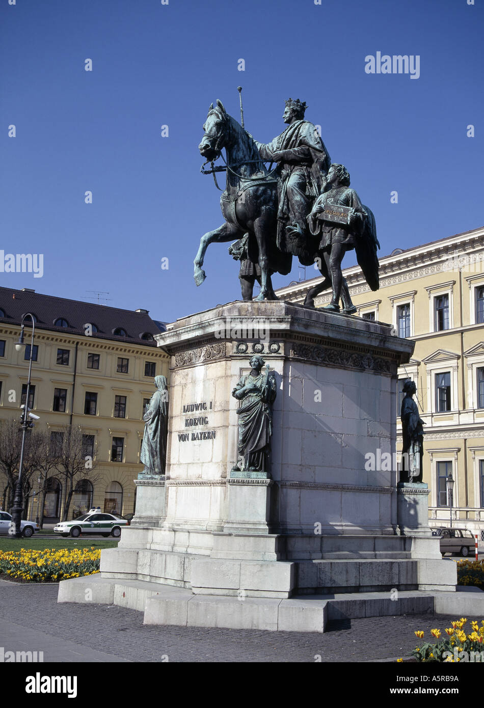 Statue of ludwig i hi-res stock photography and images - Alamy