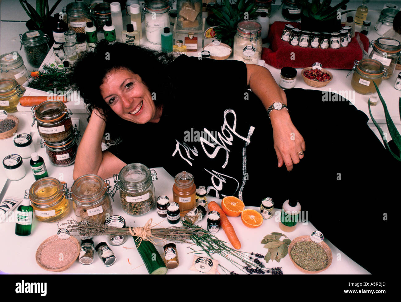 The Body Shop Anita Roddick Stock Photos & The Body Shop Anita Roddick ...