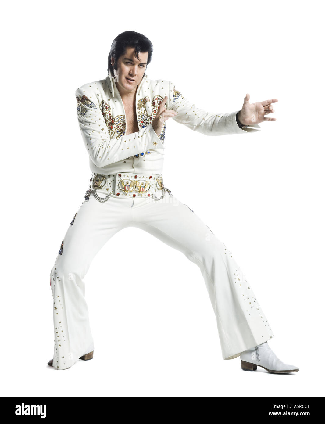 Elvis Presley Statue Dance