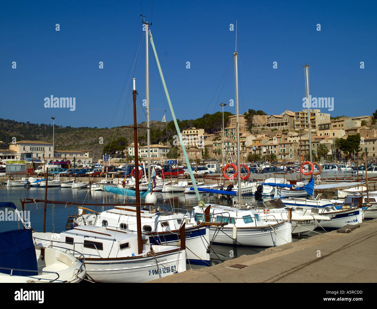 Majorca, Port De Soller Stock Photo - Alamy