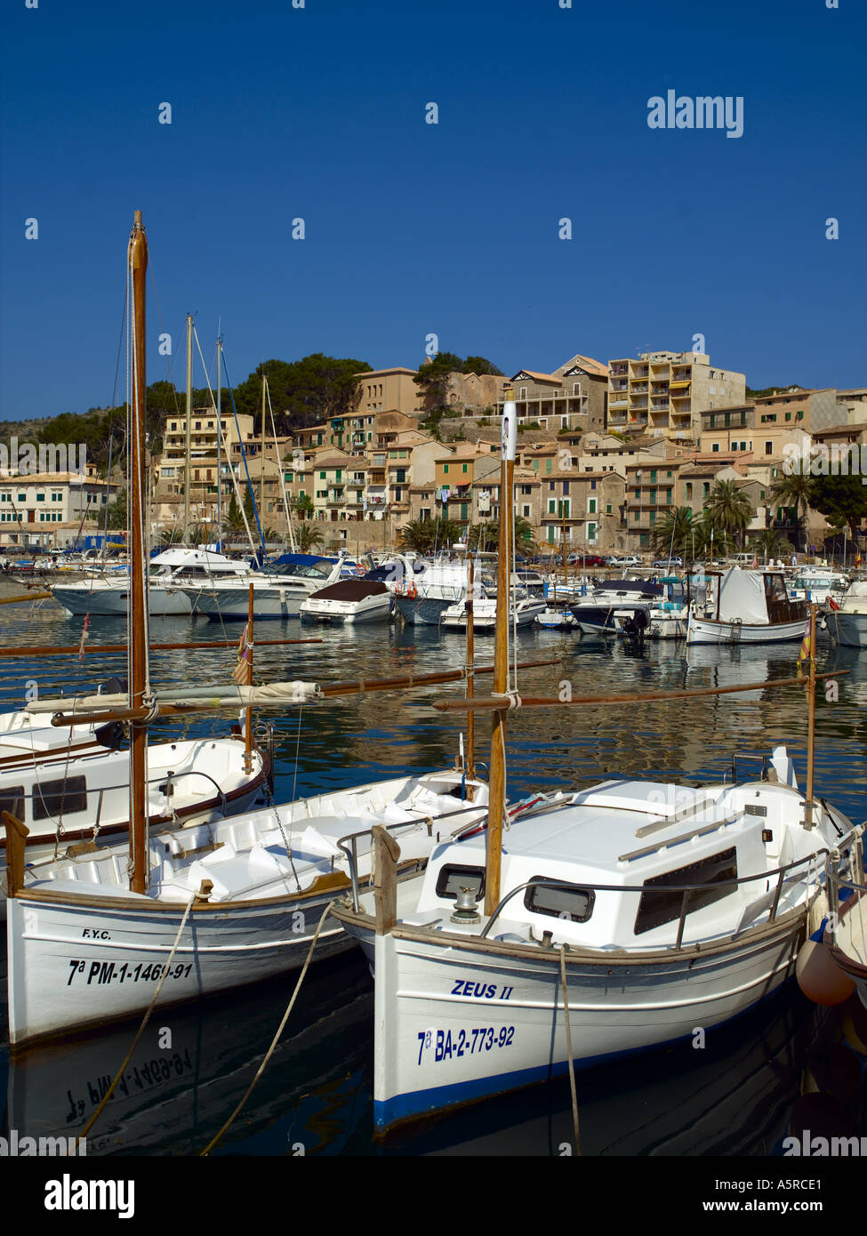 Majorca, Port De Soller Stock Photo - Alamy