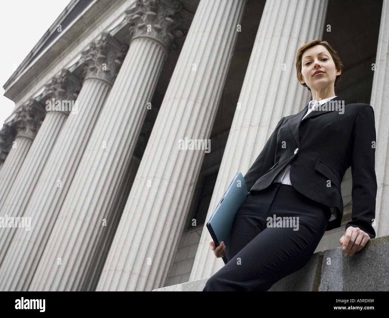 Person standing front courthouse hi-res stock photography and images ...