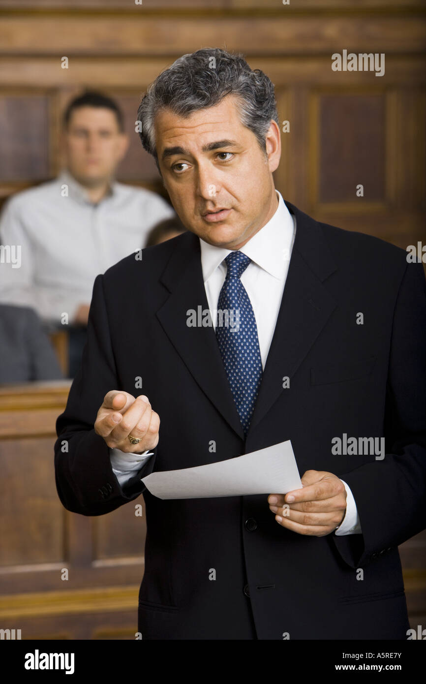 Person standing trial courtroom hi-res stock photography and images - Alamy