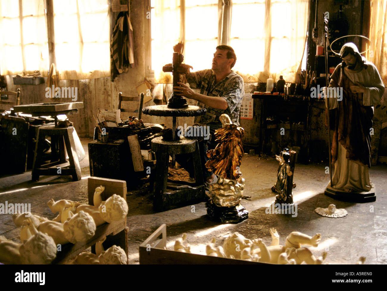 THE ART CHRISTA FACTORY, OLOT TOWN HAS BEEN MAKING CATHOLIC ART SINCE ...