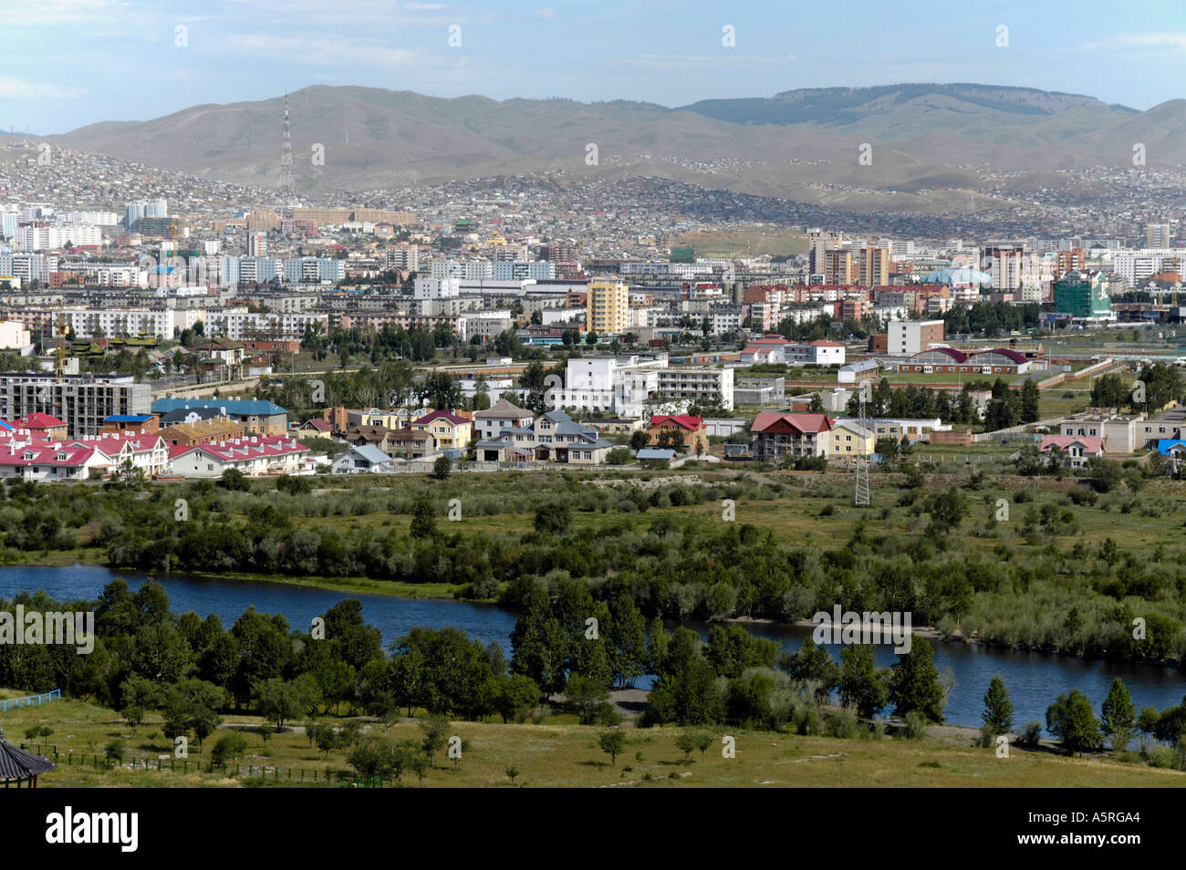 Cityscape of ulan bator hi-res stock photography and images - Alamy