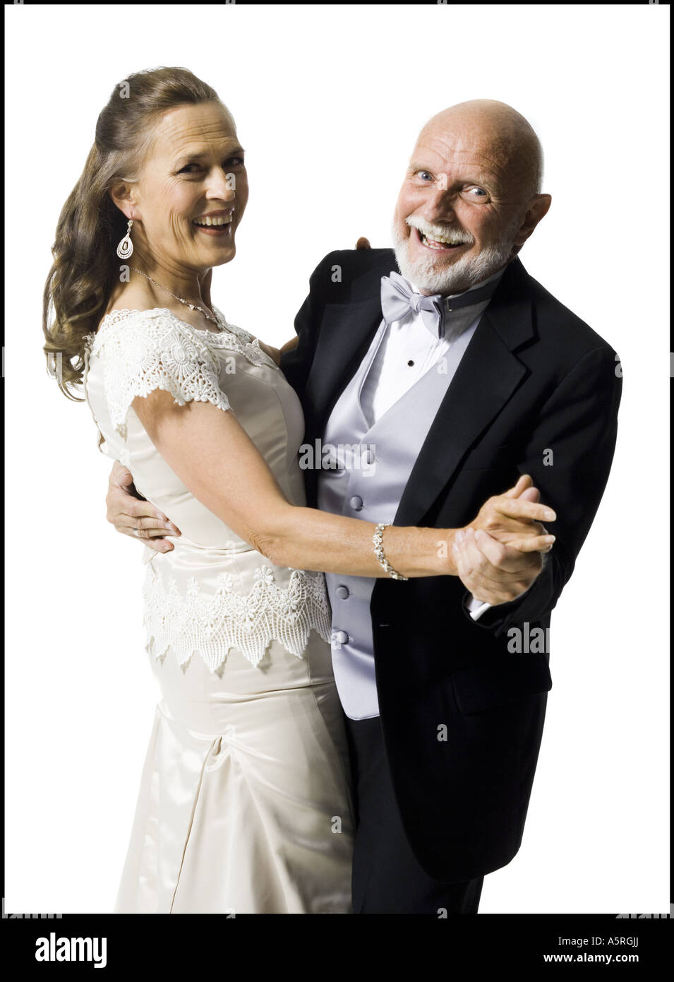 Close up of a senior couple dancing Stock Photo - Alamy