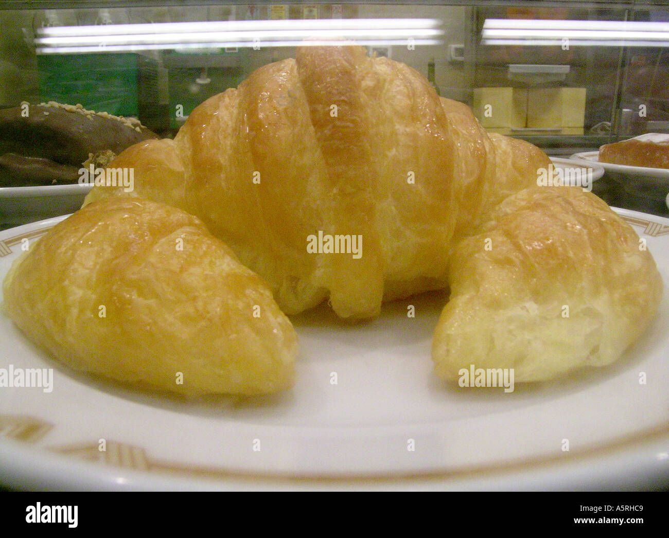 Croissant crab monster Stock Photo - Alamy