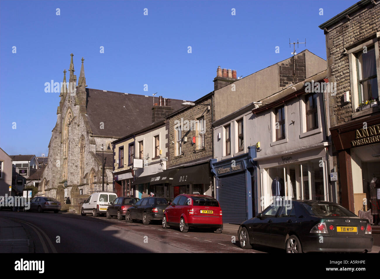 Clitheroe town centre hi-res stock photography and images - Alamy