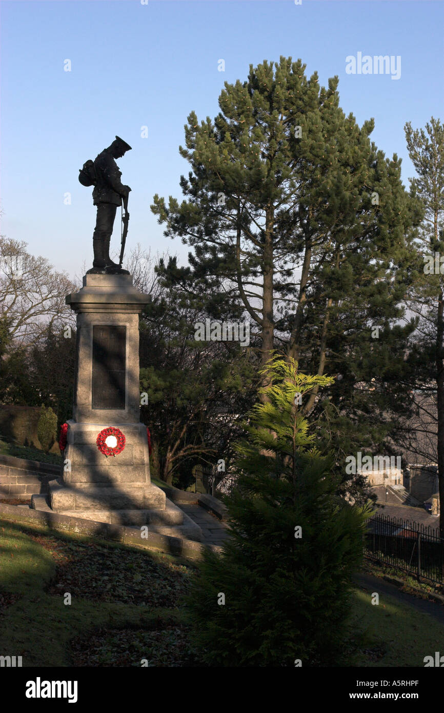 War memorial in the grounds of Clitheroe Castle Stock Photo - Alamy