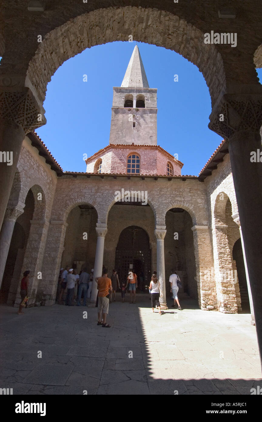 Porec Istria Croatia basilica St Euphrasius Unesco world heritage site ...
