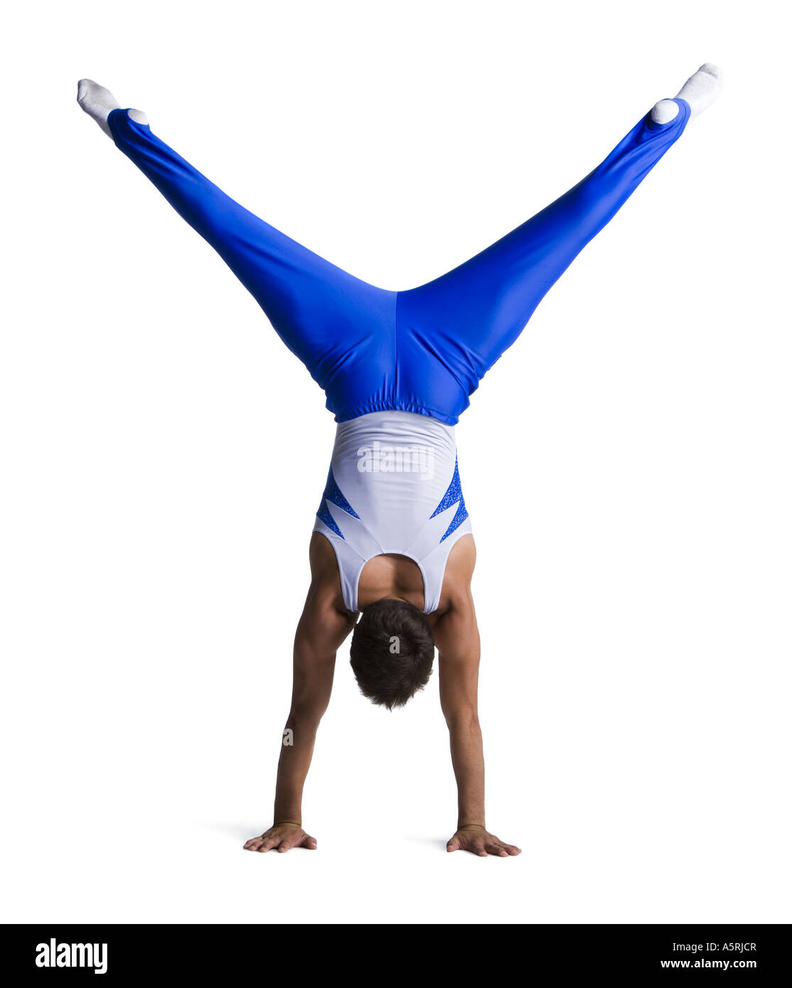Male gymnast doing floor exercises hi-res stock photography and images ...
