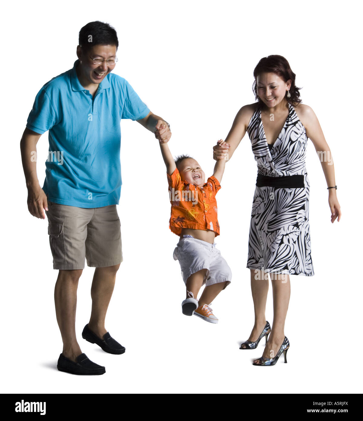 Asian parents with young boy Stock Photo - Alamy