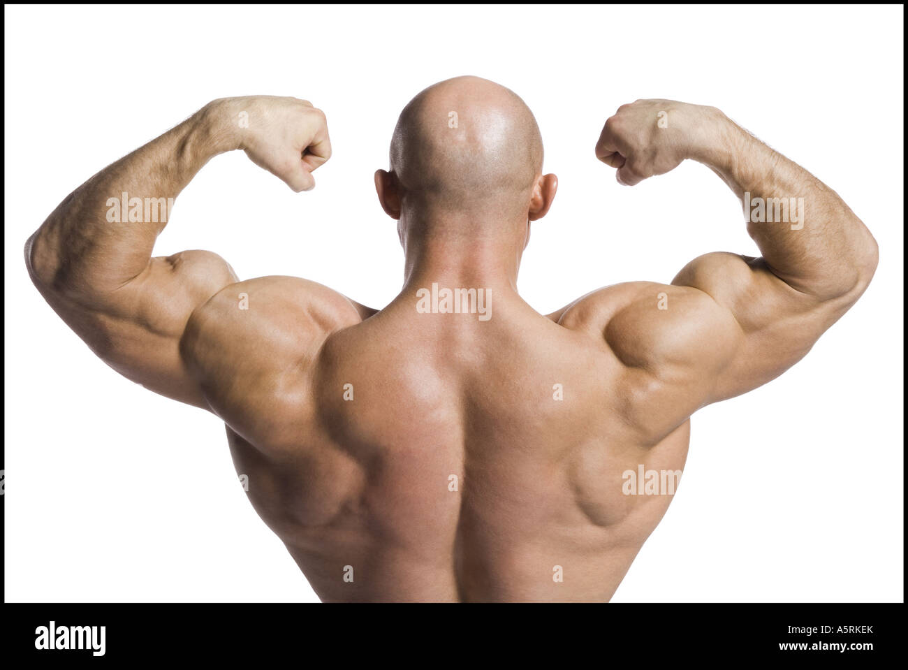 Male bodybuilder posing Stock Photo - Alamy