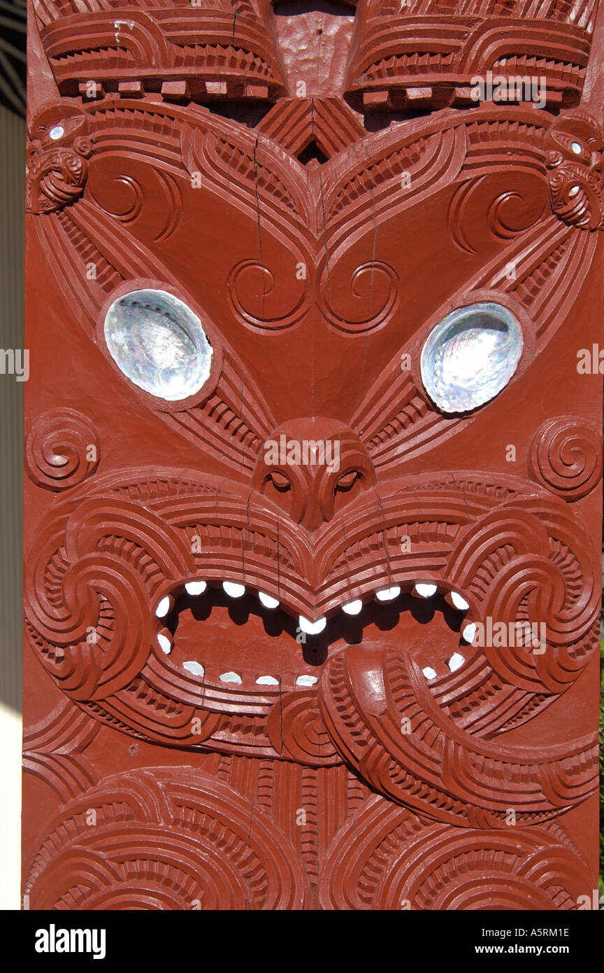 Maori art tongue hi-res stock photography and images - Alamy