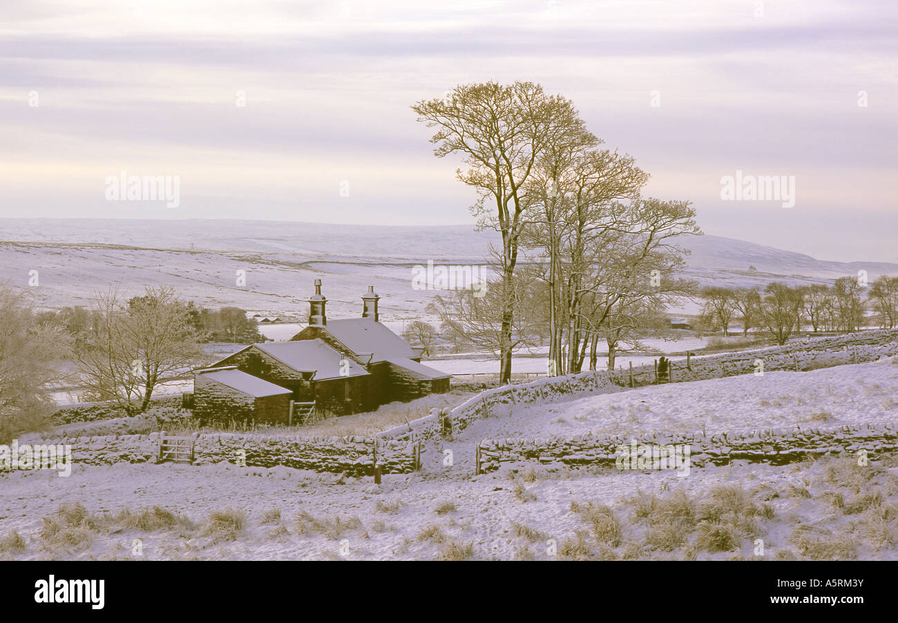 Steel Rigg Winter Stock Photo - Alamy