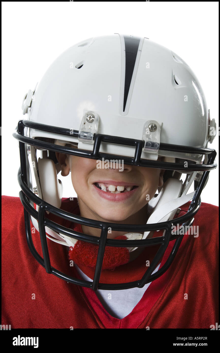 Young football player Stock Photo - Alamy