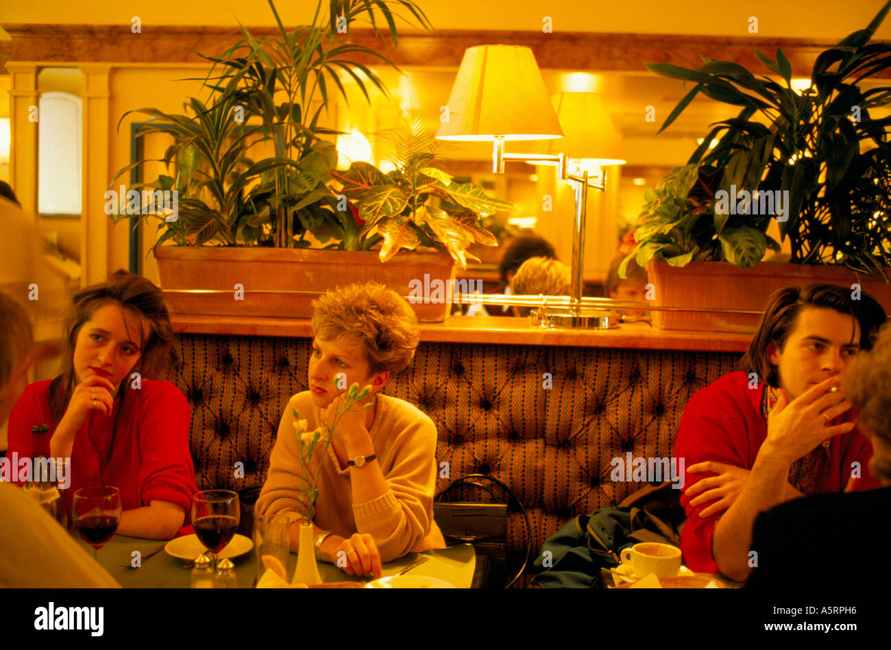 WOMEN IN RESTAURANT, SOHO LONDON Stock Photo - Alamy