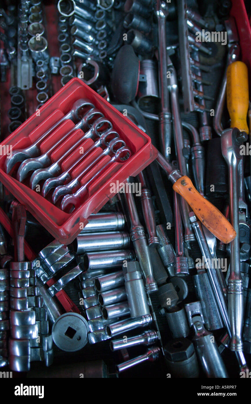 Tools trade mechanics shop hi-res stock photography and images - Alamy