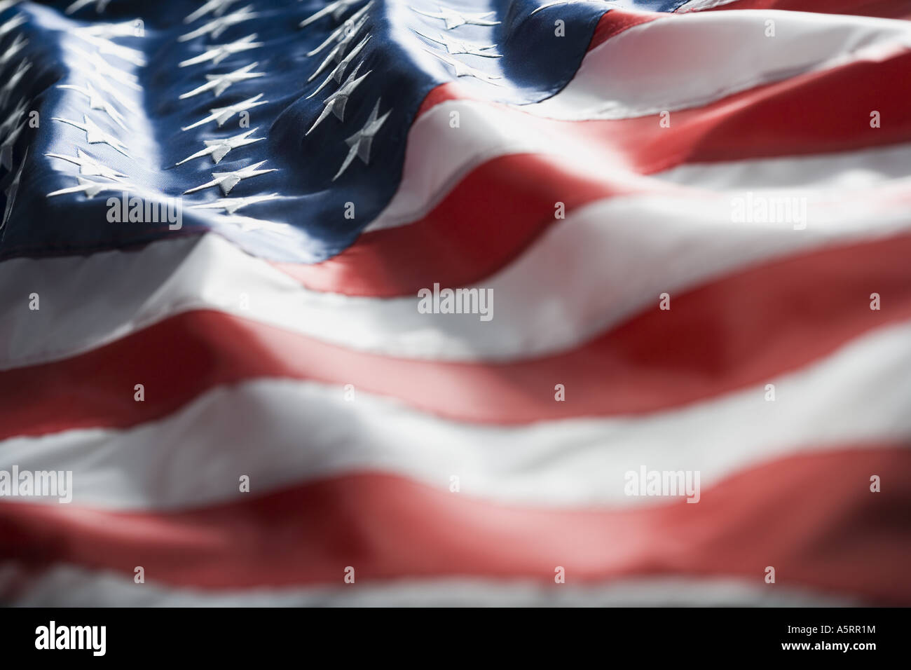 Close up of waving American flag Stock Photo - Alamy