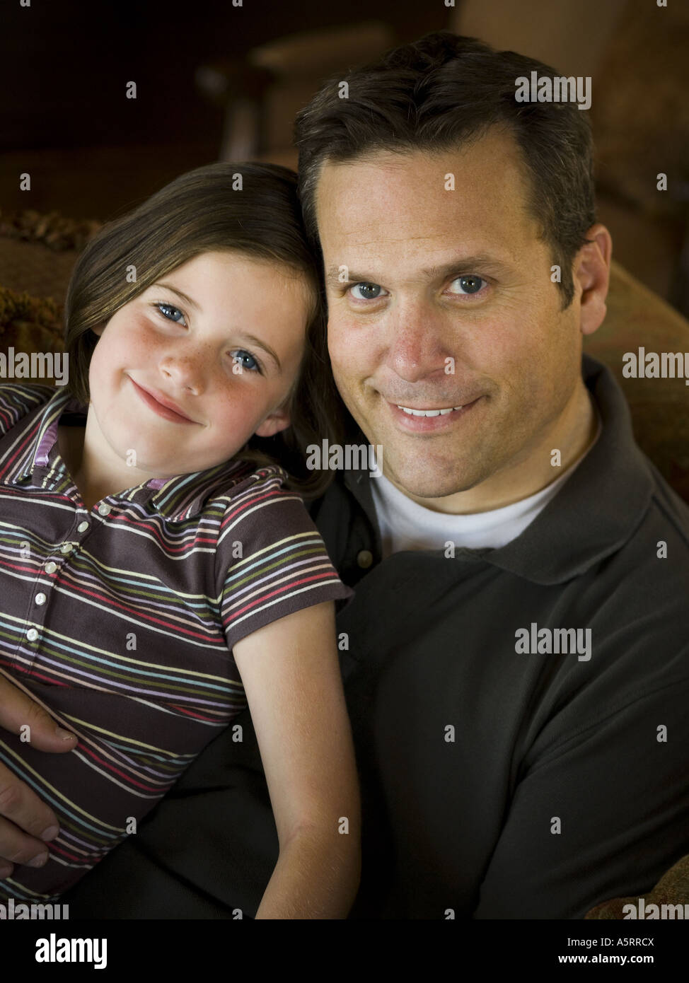 Father and daughter Stock Photo - Alamy