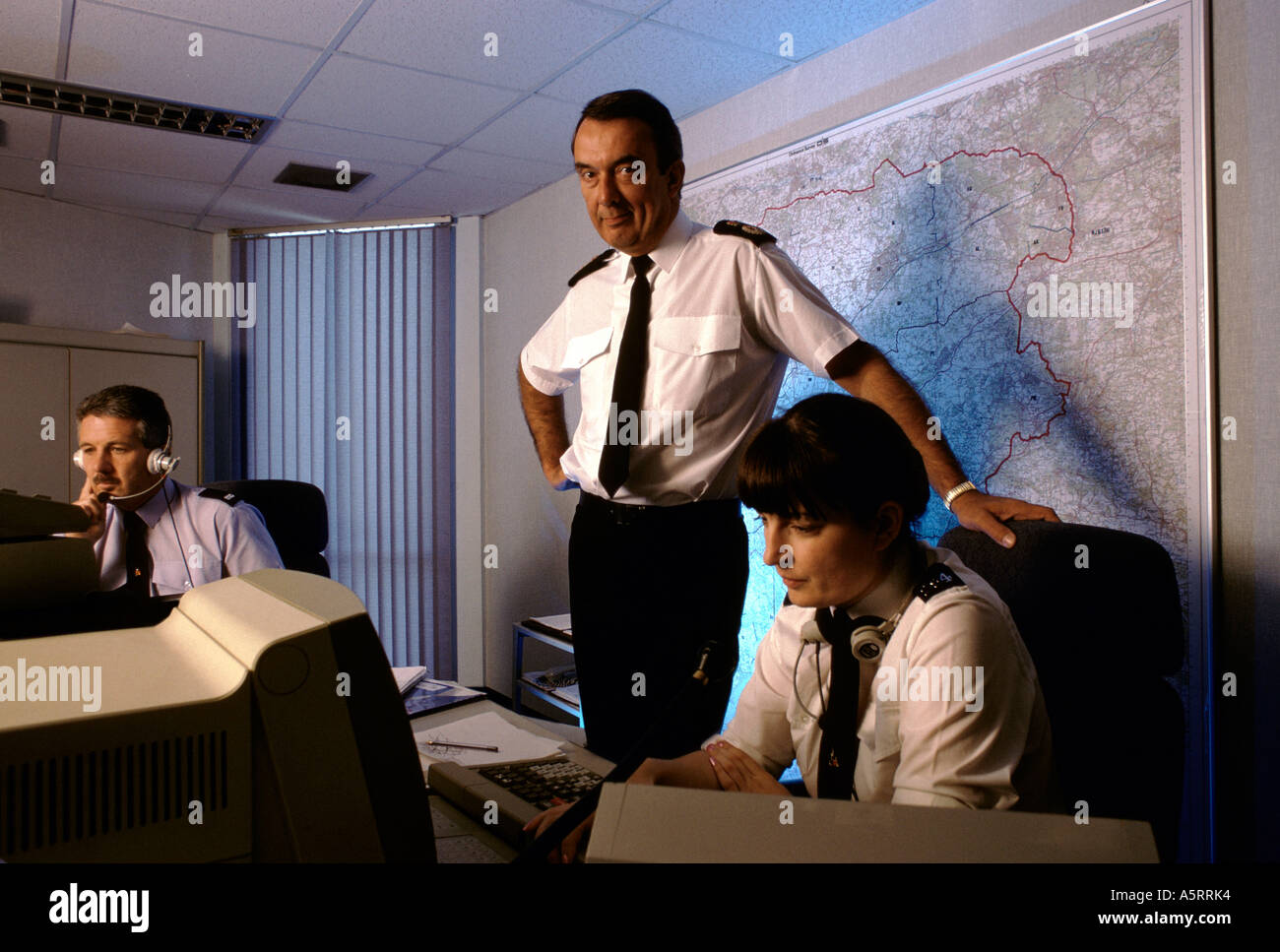 Police operations room uk hi-res stock photography and images - Alamy