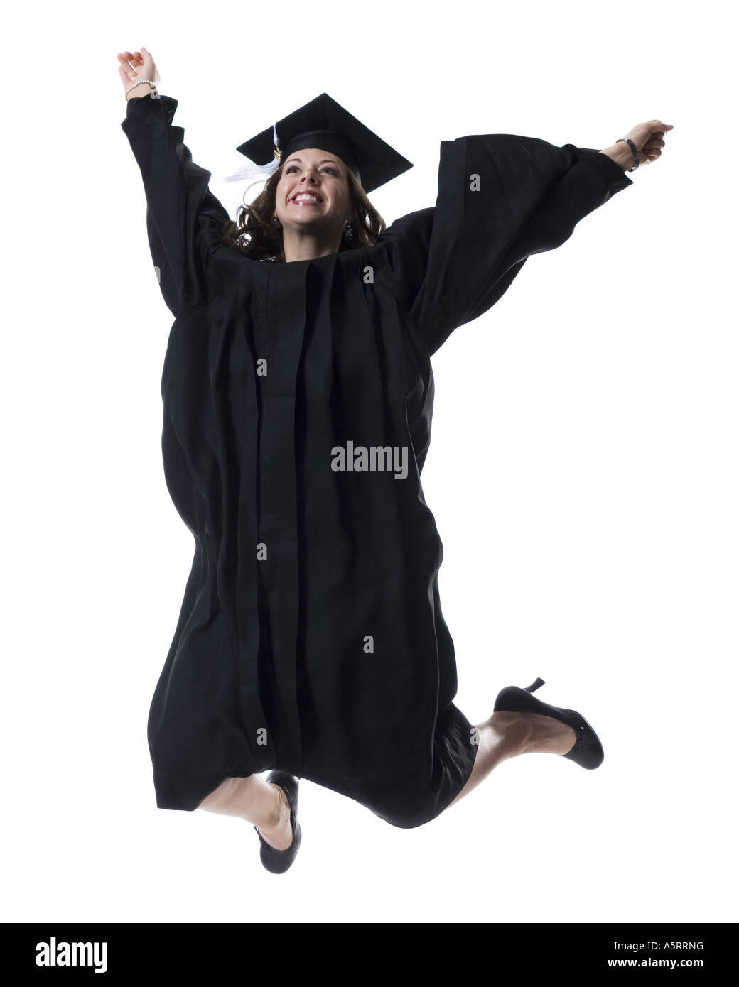 Female student celebrating graduation Stock Photo - Alamy