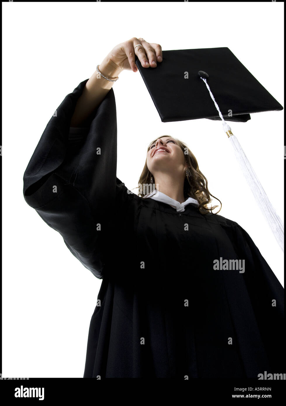 Female student celebrating graduation Stock Photo - Alamy