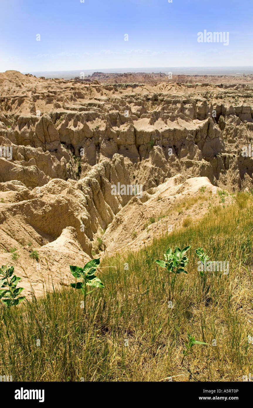 Pinnacles Overlook at Badlands National Park SD Stock Photo - Alamy