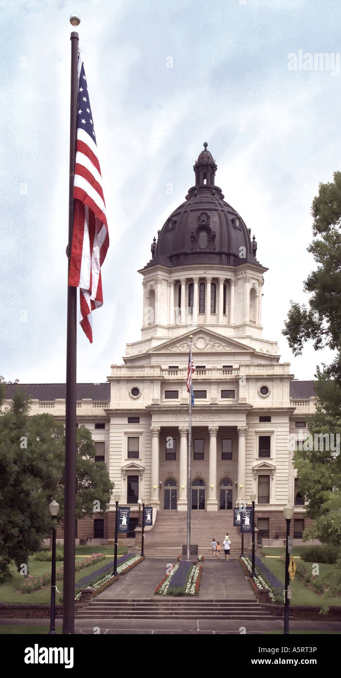 Capitol Building in Pierre South Dakota Stock Photo - Alamy