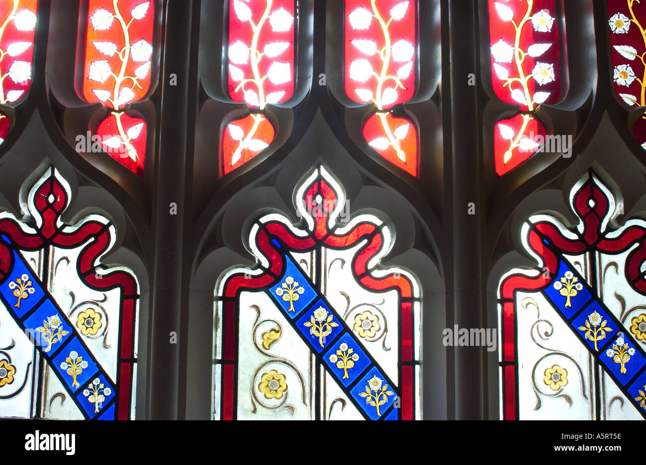 Stained glass window Stock Photo - Alamy