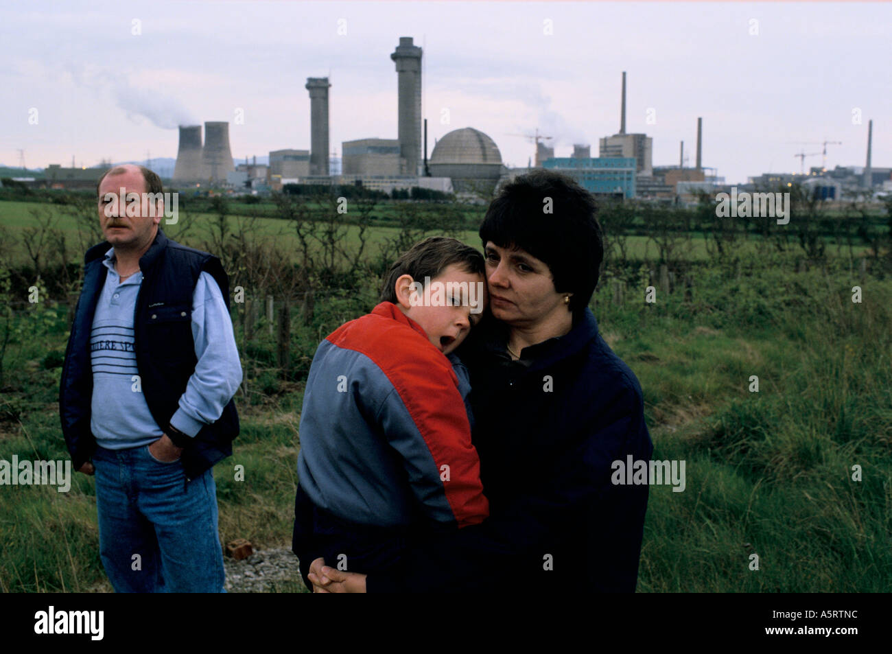 THE MARR FAMILY RONALD AGED 6 HAS ACUTE LYMPHATIC LEUKAEMIA SELLAFIELD ...