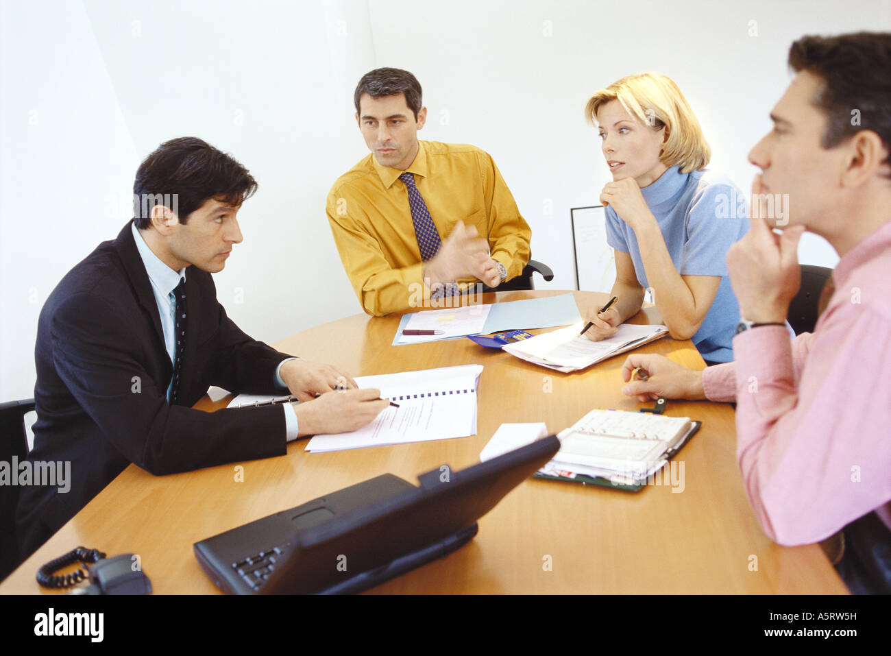 Woman stresses workplace hi-res stock photography and images - Alamy