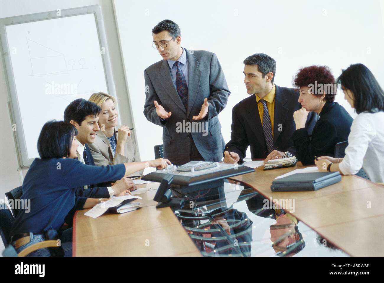 Business meeting in conference room Stock Photo - Alamy